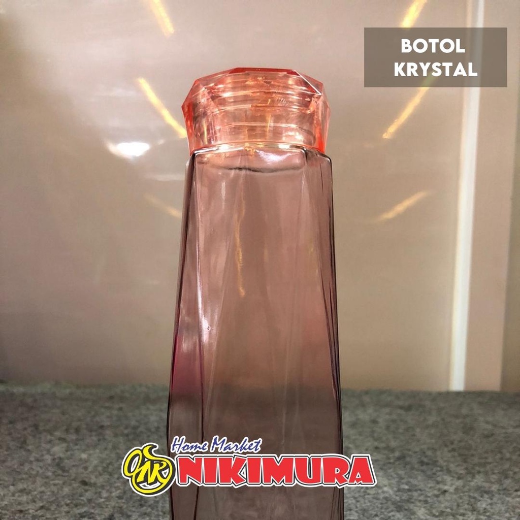 Jual Botol Minum Kaca Krystal / Botol Polosan / Botol Custom / Botol ...