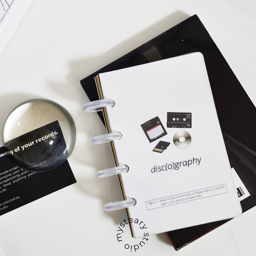 Jual DISCOGRAPHY scrapnote #2 (scrap book disc binder) | Shopee Indonesia