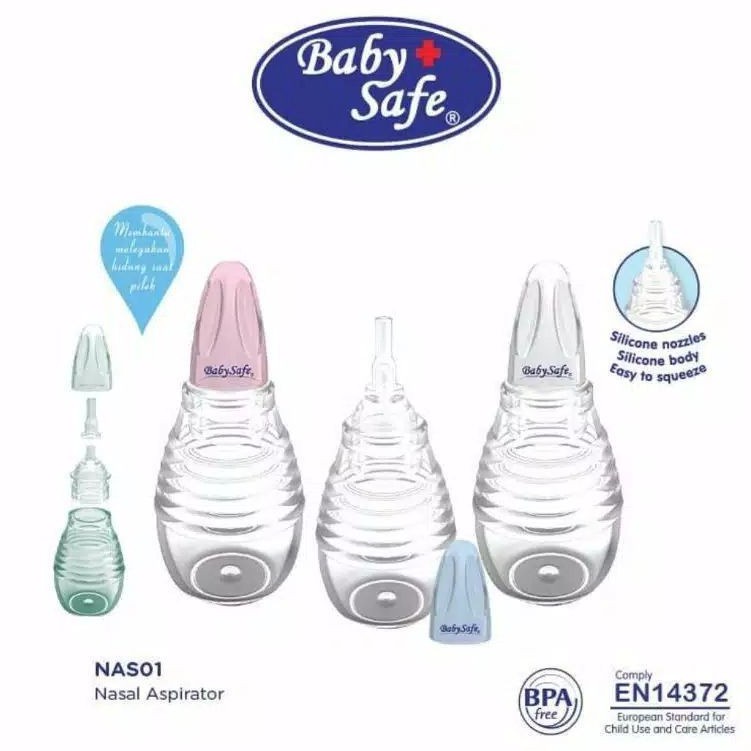 Jual Baby Safe Nassal Aspirator Alat Sedot Ingus Bayi | Shopee Indonesia