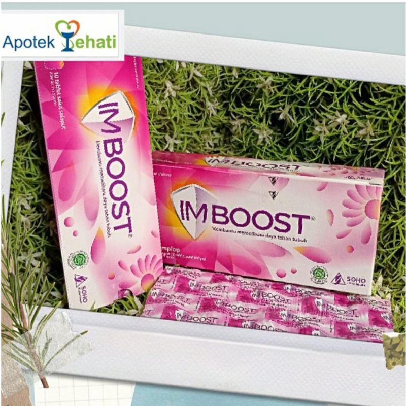 Jual Imboost Tablet Original per Strip Suplemen Daya Tahan Tubuh Isi 10 Tablet Salut Selaput ...