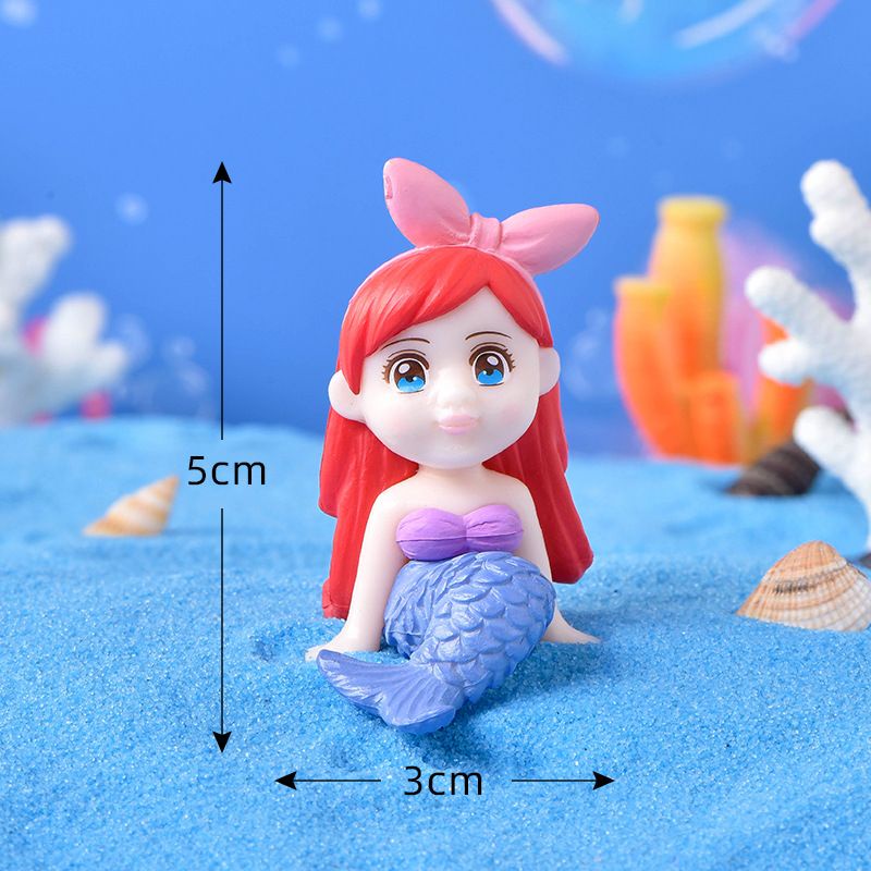 Jual topper figure mermaid putri duyung ariel hiasan kue | Shopee Indonesia