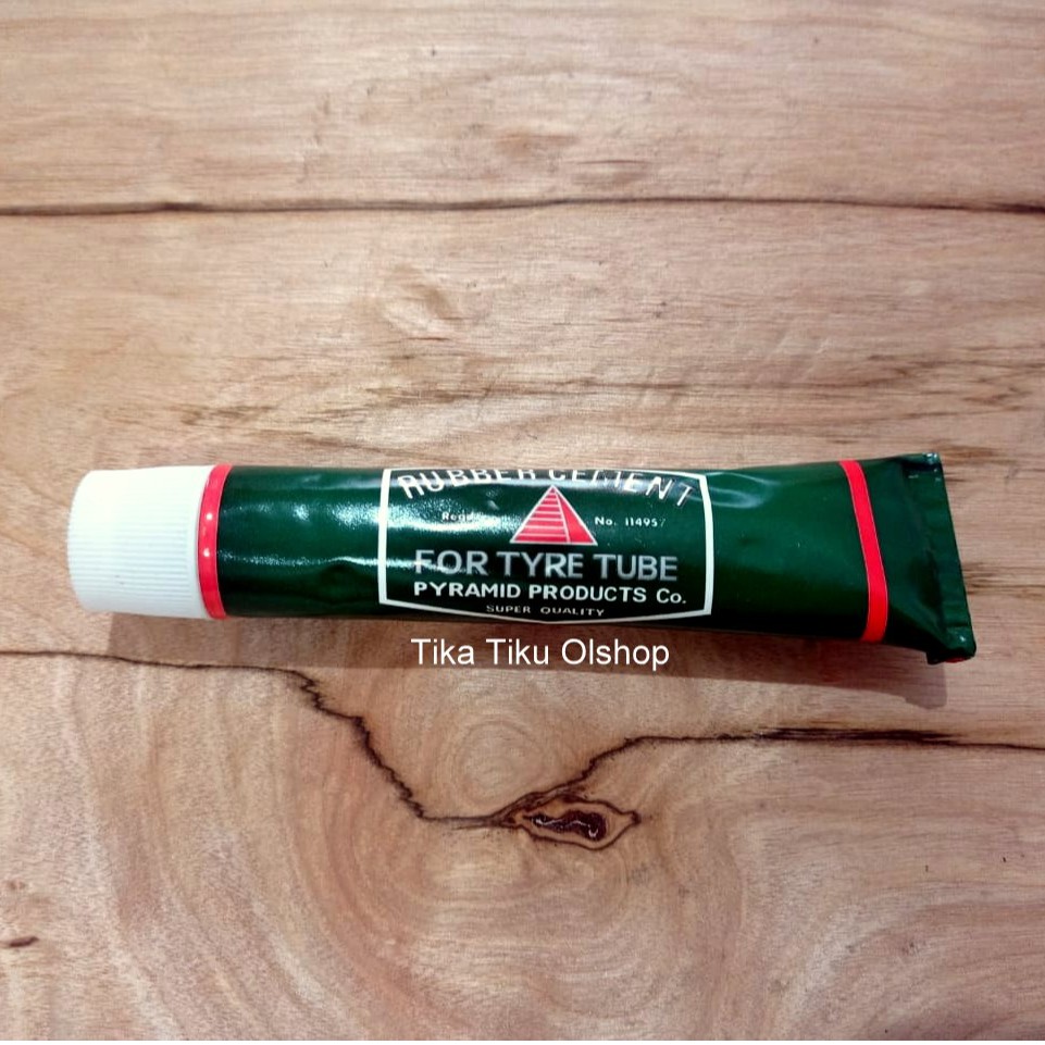 Jual Lem cacing tubeless/Coldpatch rubber cement tire "Pyramid" 40 gr ...