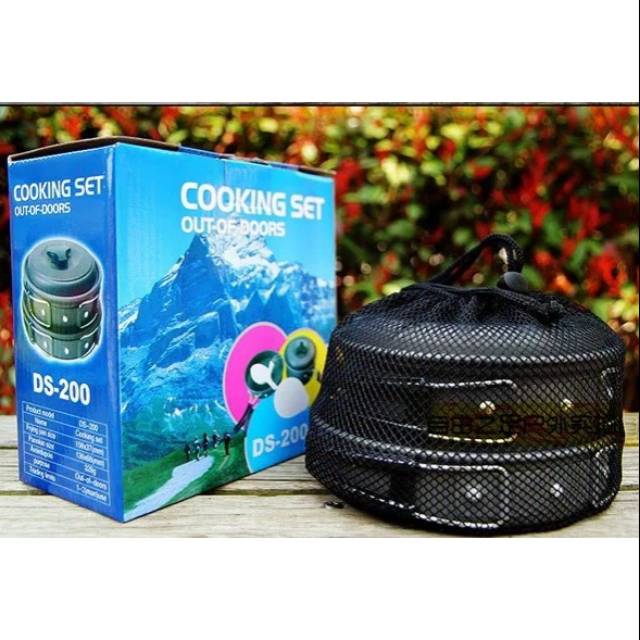 Jual COOKING SET OUTDOOR - PAKET PANCI CAMPING - NESTING KEMPING GUNUNG ...