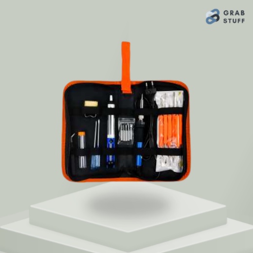 Jual Peralatan Solder Kit 7 in 1 60W 220V / Solder Listrik 60 Watt Murah Paket Penyedot ...