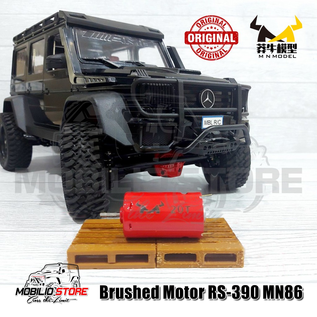 Jual Brushed Motor RS 390 Original Part RC MN86 RS-390 Dinamo | Shopee ...