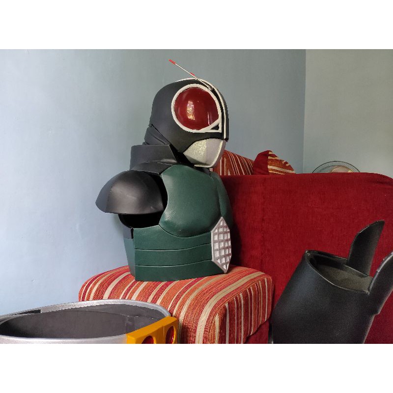 Jual Kamen Rider Black RX Satria Baja Hitam RX Kostum Cosplay | Shopee ...