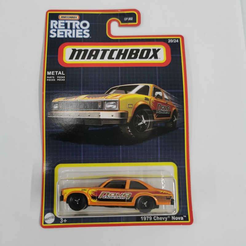 Jual Matchbox Retro Series MBX 1979 Chevy Nova Orange Dream | Shopee ...