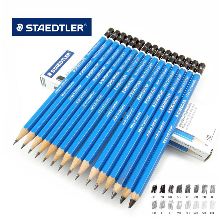 Jual Pensil Kayu Staedtler Mars Lumograph - Perpcs (Pensil kayu tulis ...