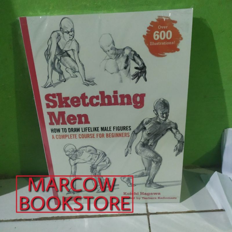 Jual Buku Sketching Men How to Draw Lifelike Male Figures by Koichi ...