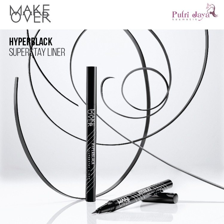 Jual MAKEOVER Hyperblack Superstay Liner | Shopee Indonesia