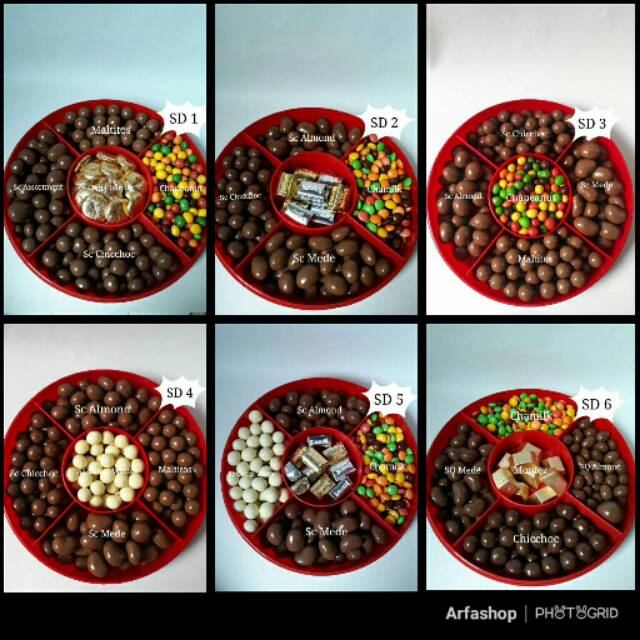 Jual PARSEL COKLAT DELFI & SCANDIA TOPLES MERAH BUNDAR SEKAT MIX 5 ...