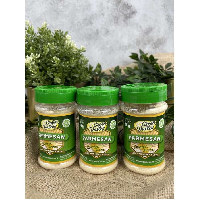 Jual Green Valley Grated Parmesan Cheese / Keju Parmesan Parut Green ...