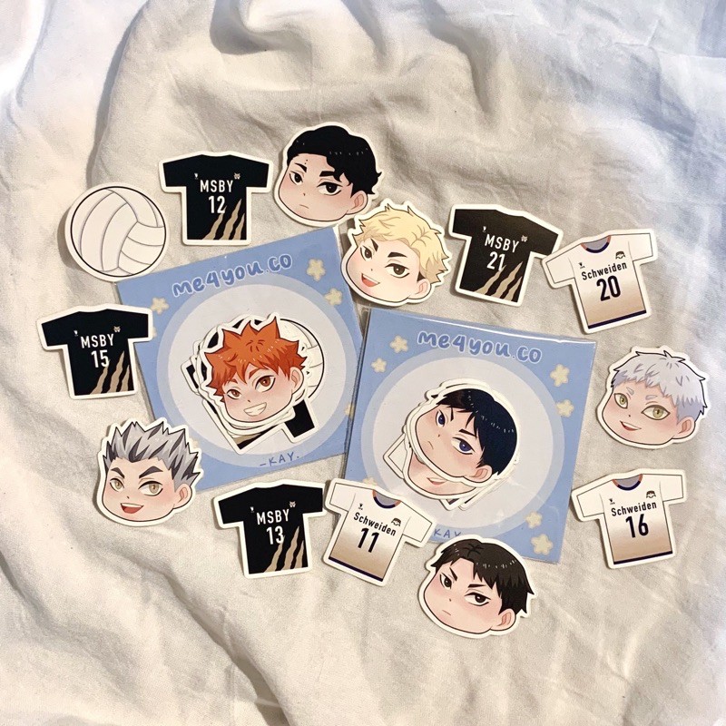 Jual haikyuu timeskip sticker packs | Shopee Indonesia