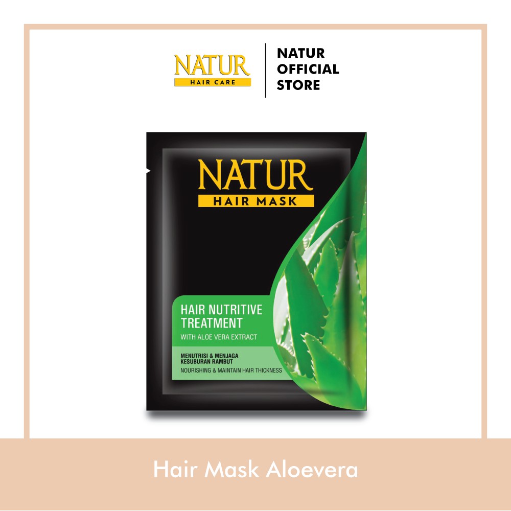 Jual Natur Hair Mask Nutritive Treatment - Masker Rambut Rusak | Shopee ...