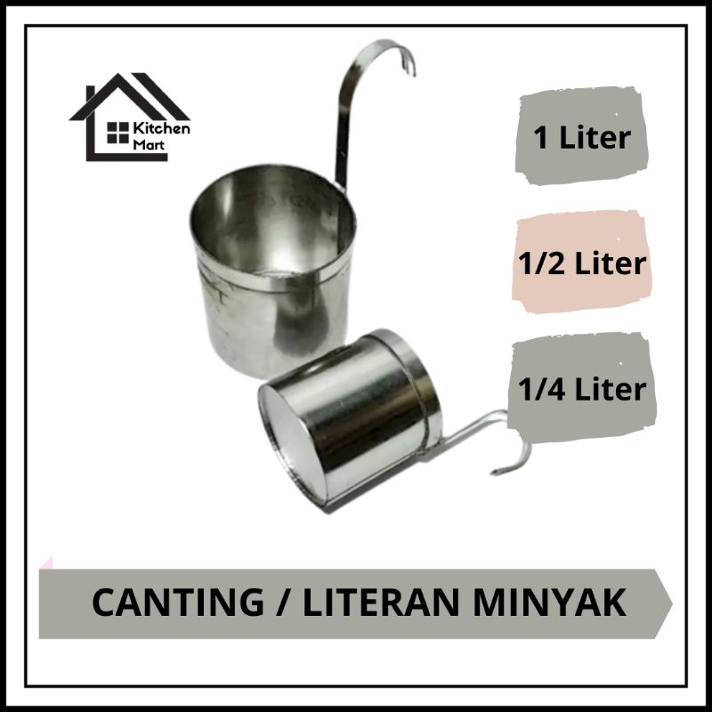 Jual Canting Minyak Literan Takaran Minyak Gelas Ukur Minyak Murah ...