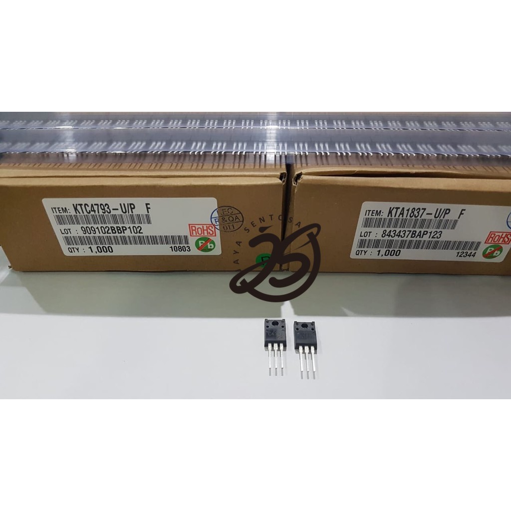 Jual Transistor KEC A1837 - C4793 (1SET) ups A 1837 - C 4793 (ORI ...