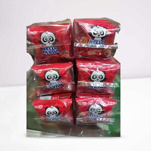 Jual Snack biskuit isi coklat, cookies and cream dan strwberry hello ...