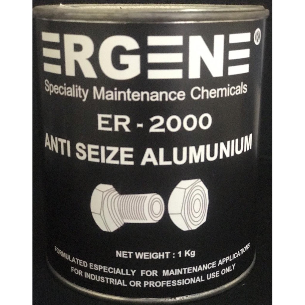 Jual ERGENE ER.2000 Anti Seize Aluminium Compound - Kemasan 1kg - Grease - Pelumas Anti Karat ...