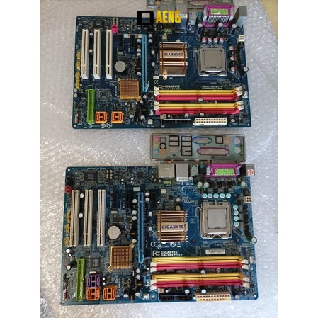 Jual Motherboard Mainboard Mobo Pc Atx Merk Gigabyte LGA 775 sepaket ...