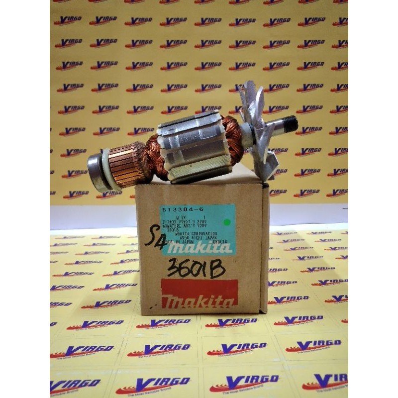 Jual ORI MAKITA 3601B ARMATURE ANGKER 3601 B MESIN ROUTER PROFIL MAKITA ...