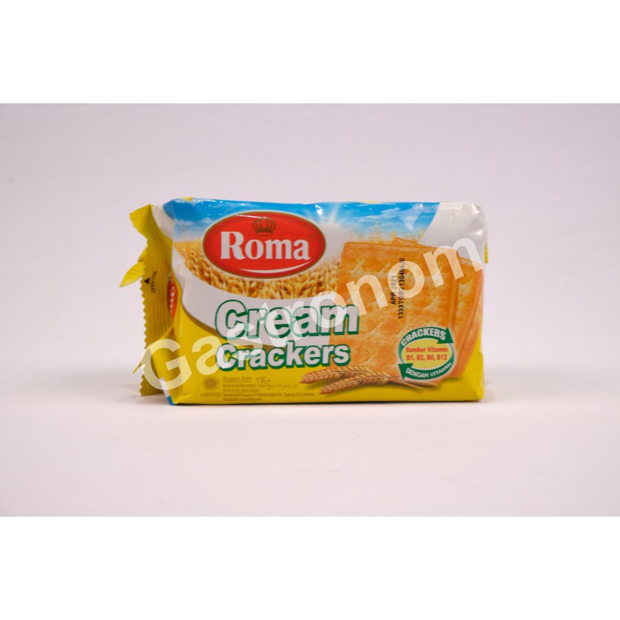 Jual Roma Biscuit/Biskuit Roma Cream Crackers 135 gr | Shopee Indonesia
