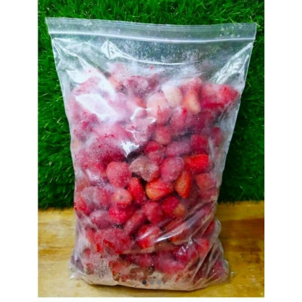 Jual strawberry frozen 1kg | Shopee Indonesia