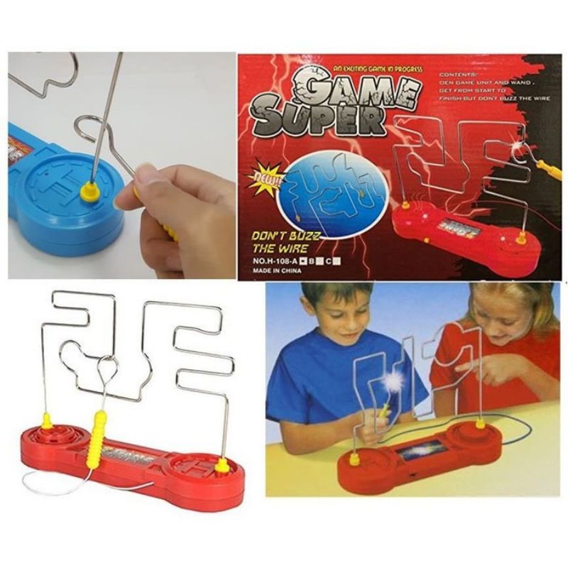 Jual Mainan Game Super Buzz Wire Kawat Listrik | Shopee Indonesia