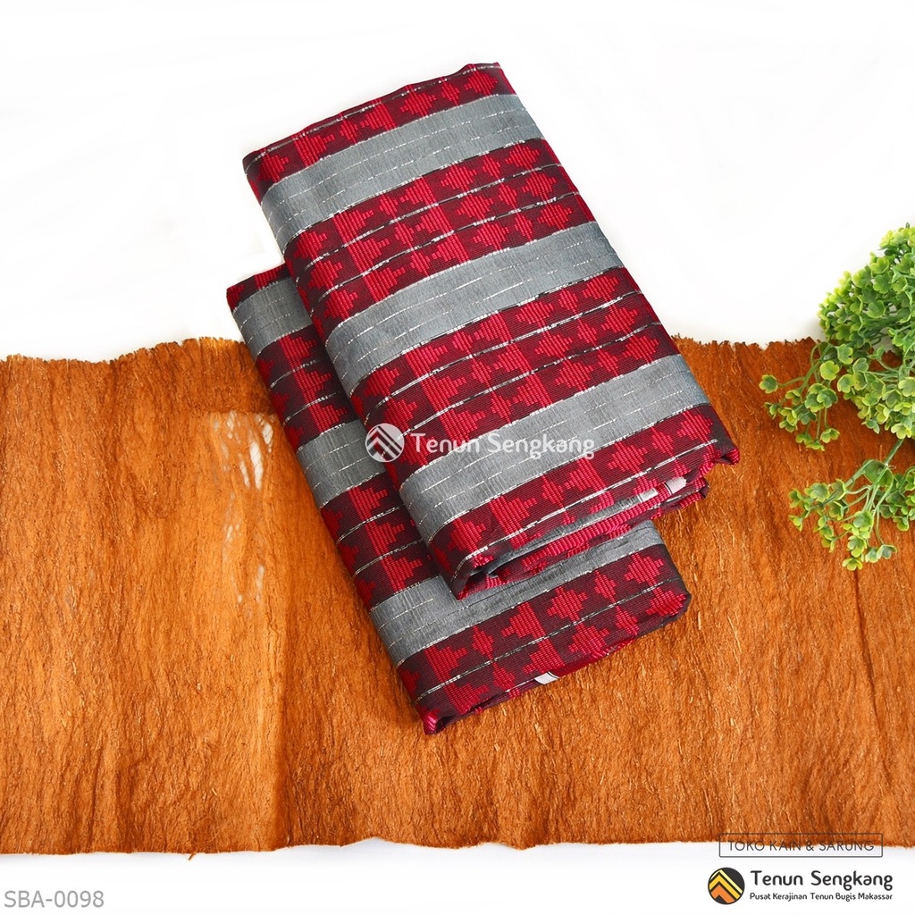 Jual Sarung Bugis Sutra Makassar Tenun Asli Pink Tua - Athirah by Tenun ...