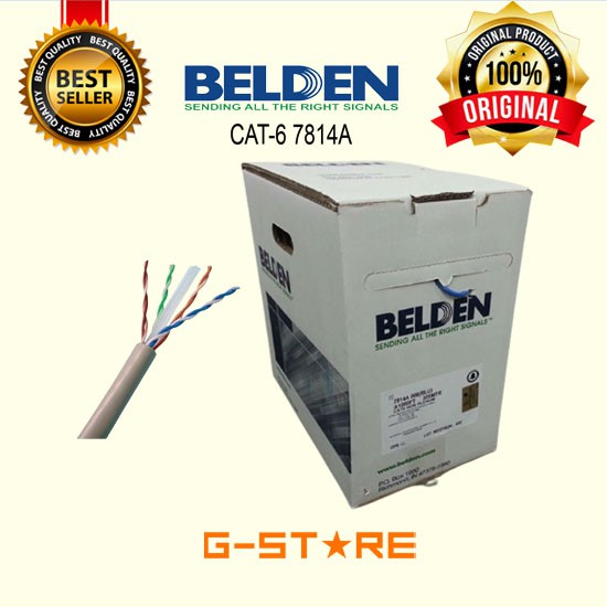 Jual Belden Kabel UTP Cat 6 Cat 6e Cat6 Cat6e Kabel LAN Indoor UTP ...