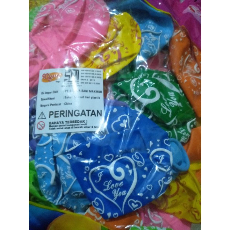 Jual 100PCS BALON MOTIF(12inch) | Shopee Indonesia