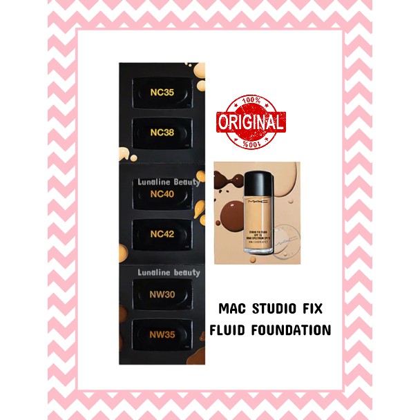 Jual Mac Studio Fix Fluid Foundation sample tester | Shopee Indonesia