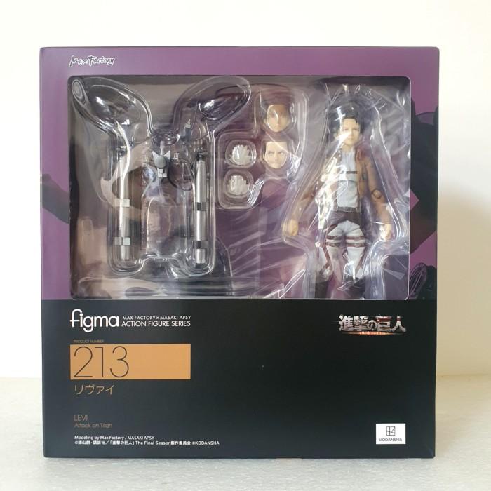 Jual Figma 23 Levi Attack On Titan Reissue Shingeki No Kyojin | Shopee ...