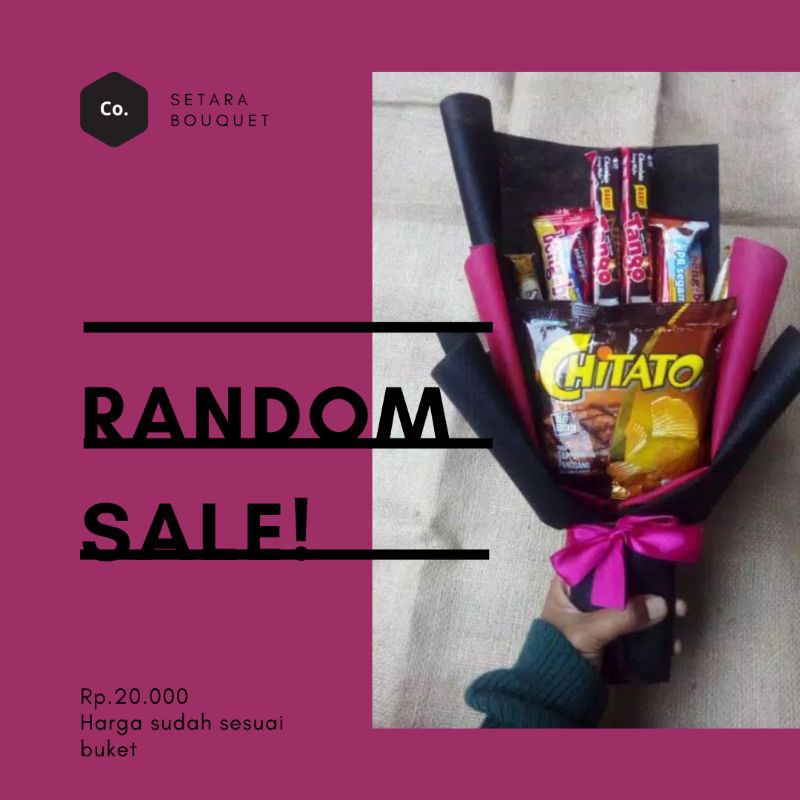 Jual Buket Snack Bunga buat Acara Wisuda Ulang Tahun | Shopee Indonesia