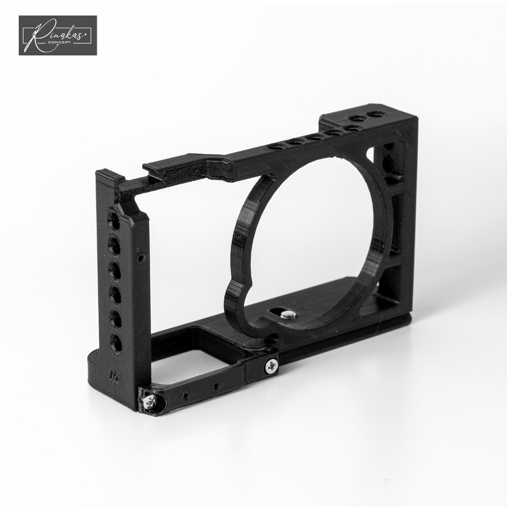 Jual RINGKAS CONCEPT Customized Rig Cage Case Sony A6000 A6100 A6300 ...