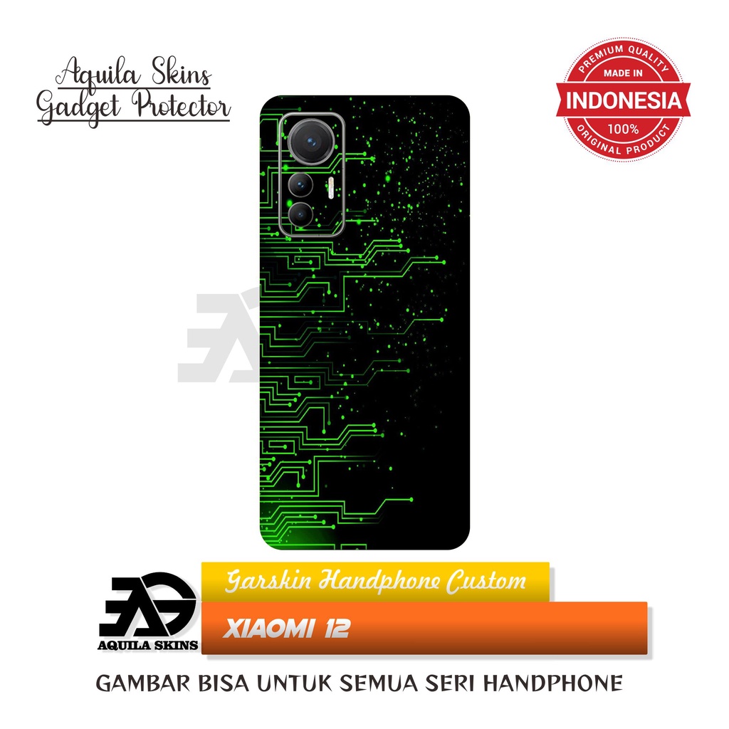 Jual XIAOMI 12 Garskin Hp Stiker Hp Skin Handphone Stiker Casing Anti ...
