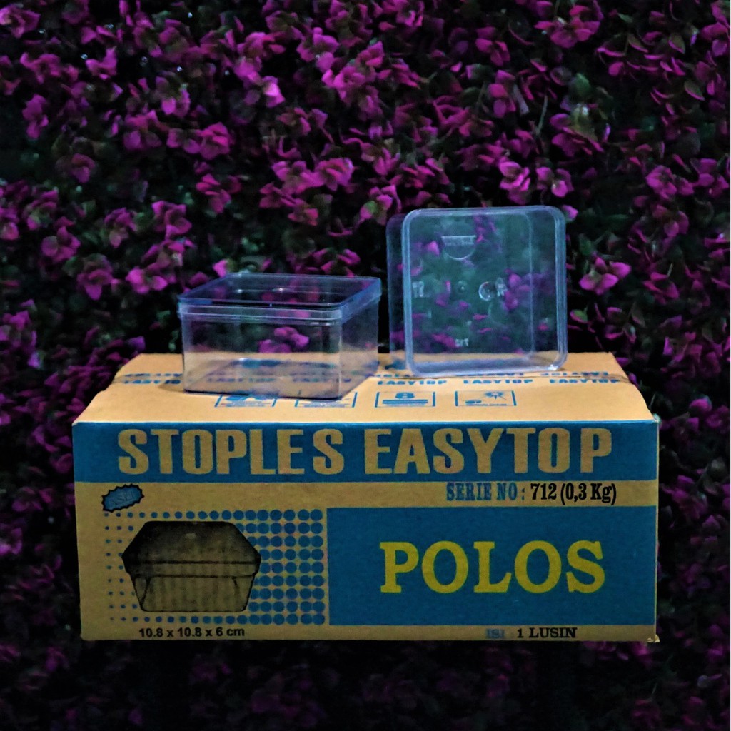 Jual (Depok) Toples Easytop 712 - Model Kotak - Volume 0,3 kg | Shopee Indonesia