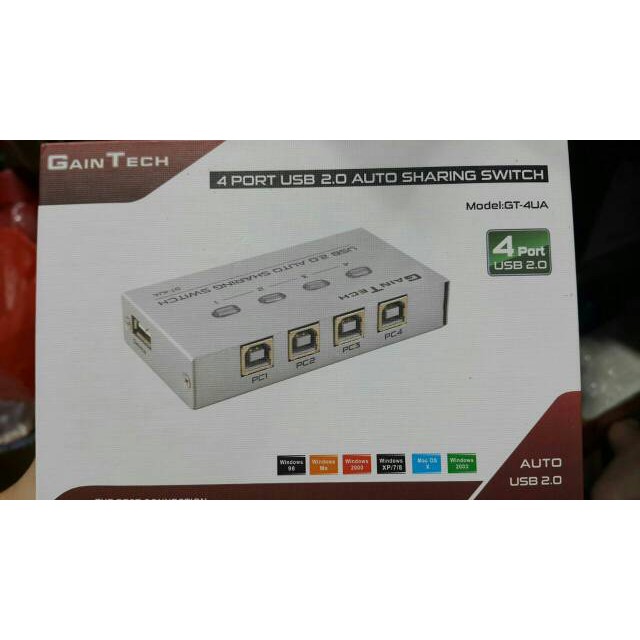 Jual SWITCH 4PORT PRINTER ( 1PRINTER 4CPU ) | Shopee Indonesia