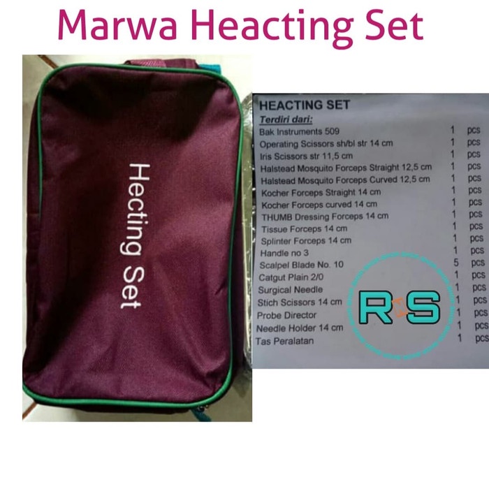 Jual Marwa Hecting / Heacting Instrument Set Komplit | Shopee Indonesia