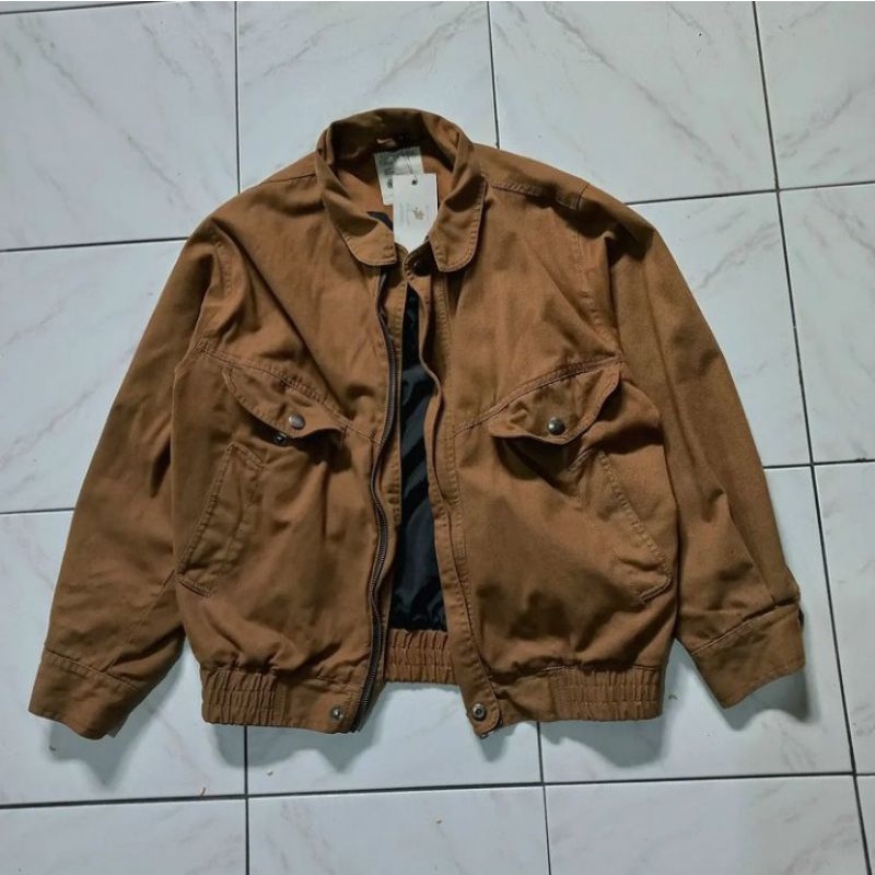 Jual Aero Flight Jacket Save My Monday Second Mulus | Shopee Indonesia