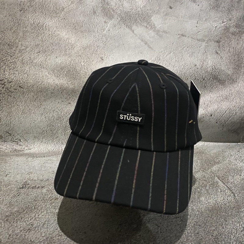 Jual STUSSY RAINBOW STRIPE CAP BLACK | Shopee Indonesia