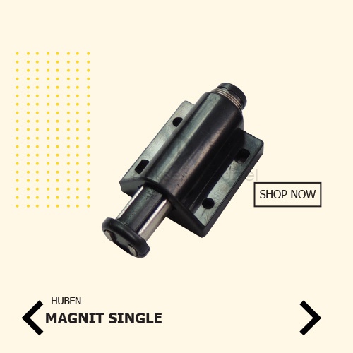 Jual HUBEN Magnet Single MS - 31 | Magnet Pintu Kaca HUBEN | Shopee ...