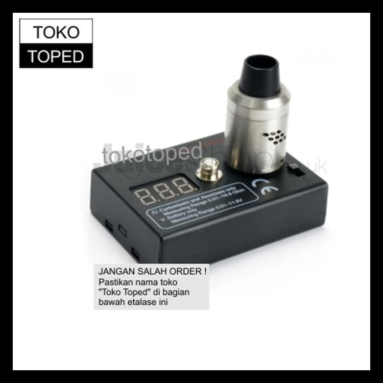 Jual DIGITAL OHM + VOLT METER | COIL TESTER | RDA RDTA RBA MOD VAPE ...