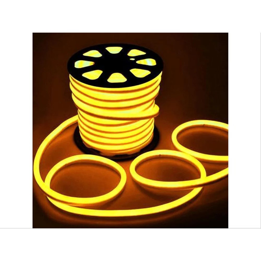 Jual Lampu Neon Flex LED Selang Flexible Sign Strip Waterproof Kuning ...