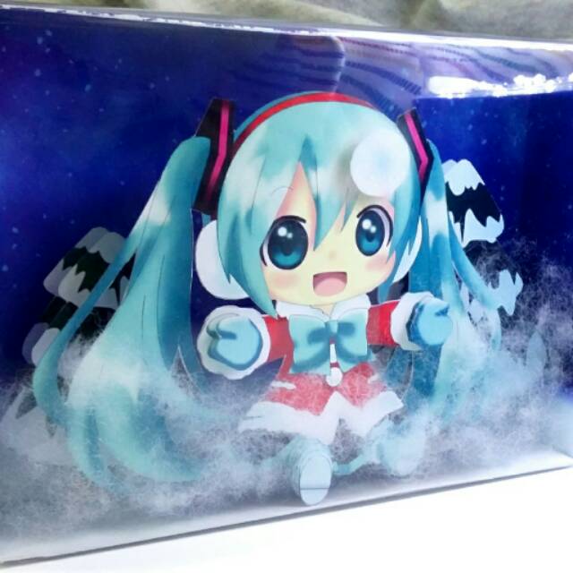 Jual Gift Card - 3D Greeting Box + Kartu Ucapan Hatsune Miku | Shopee ...
