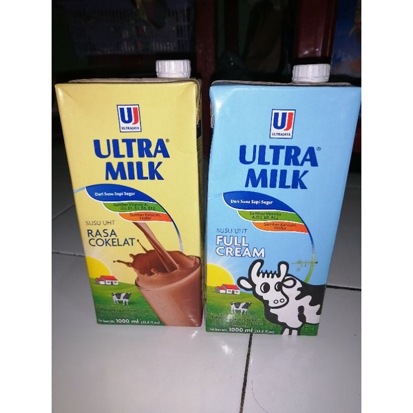 Jual Susu Ultra Milk UHT 1 liter | Shopee Indonesia