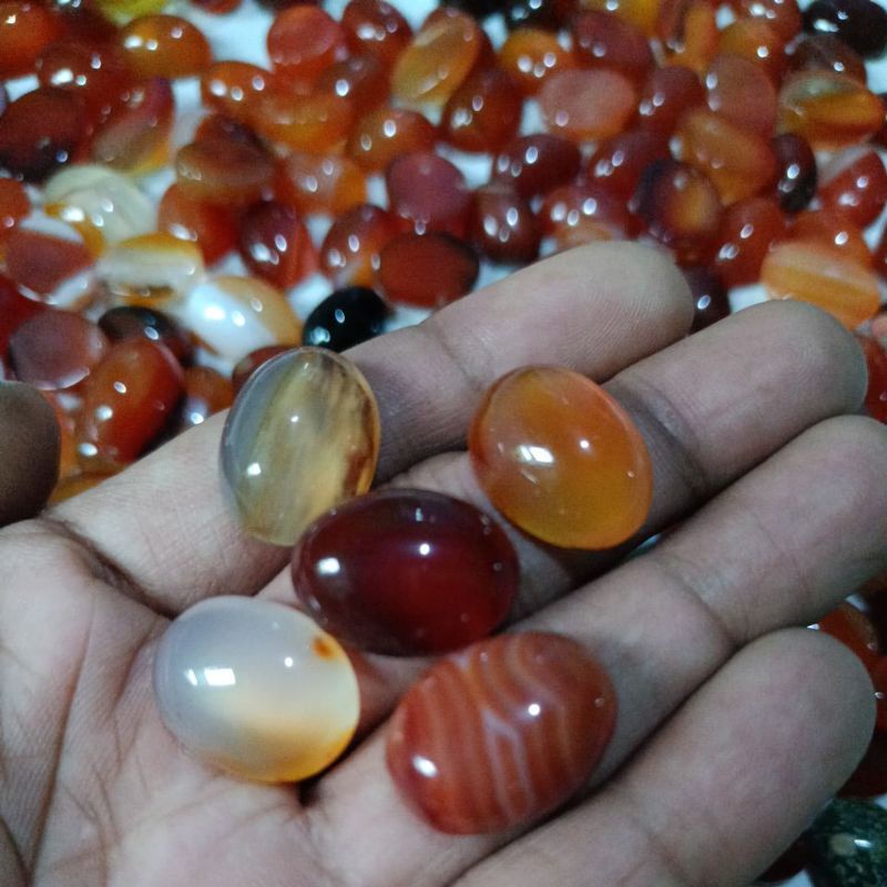 Jual Batu akik madu kalsedon per 3 pcs | Shopee Indonesia
