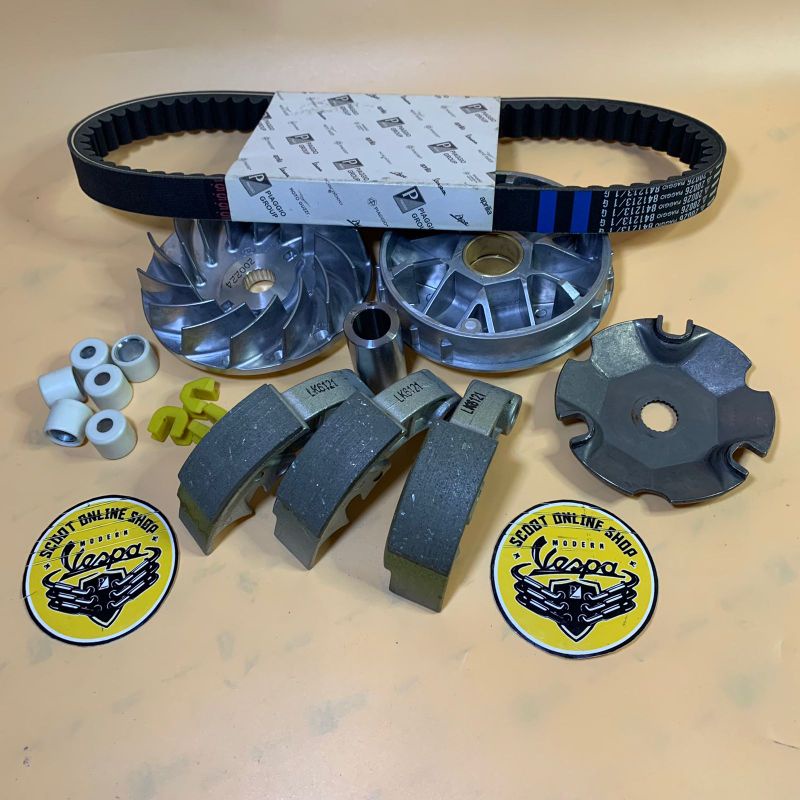Jual Paket Full Set CVT Vespa Matic LX S LXV Sprint Primavera GTS 150Cc ...