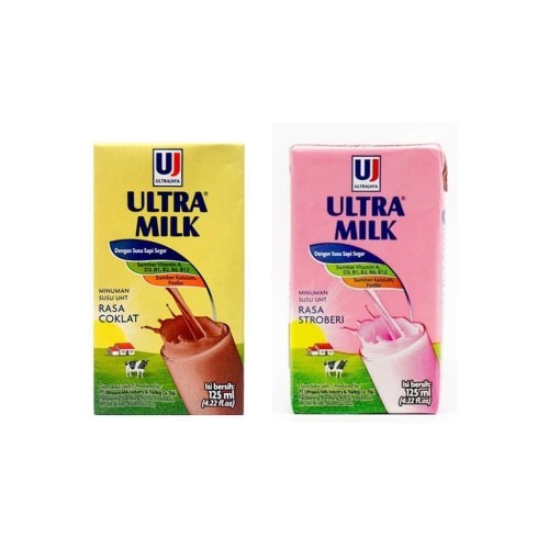 Jual PCS - Ultramilk Kecil 125ml | Shopee Indonesia