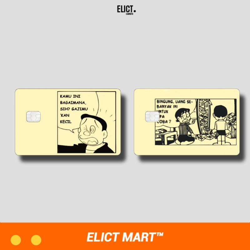 Jual Komik Doraemon Edition | Skin/Stiker Kartu ATM | Shopee Indonesia