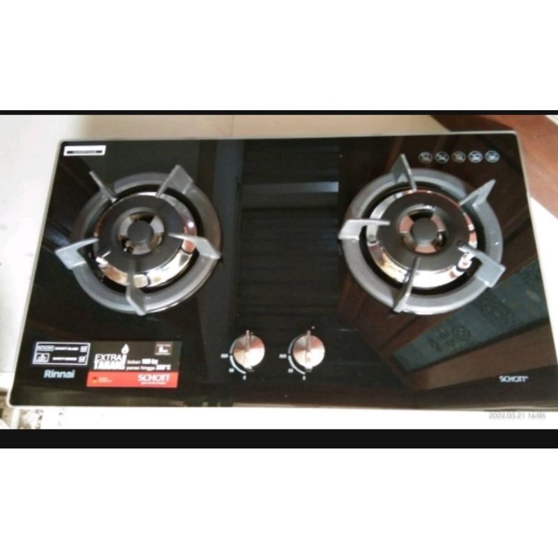 Jual Rinnai Kompor Tanam RB-2GH-C BK | Shopee Indonesia